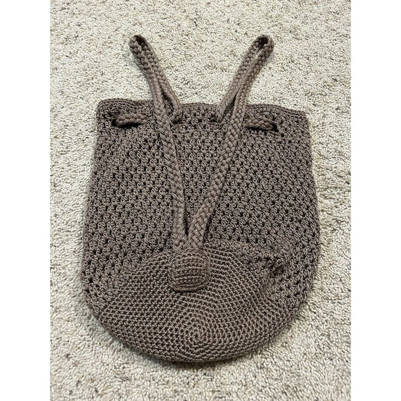 The Sak | Bags | The Sak Crochet Drawstring Bucket Backpack Slingback ...